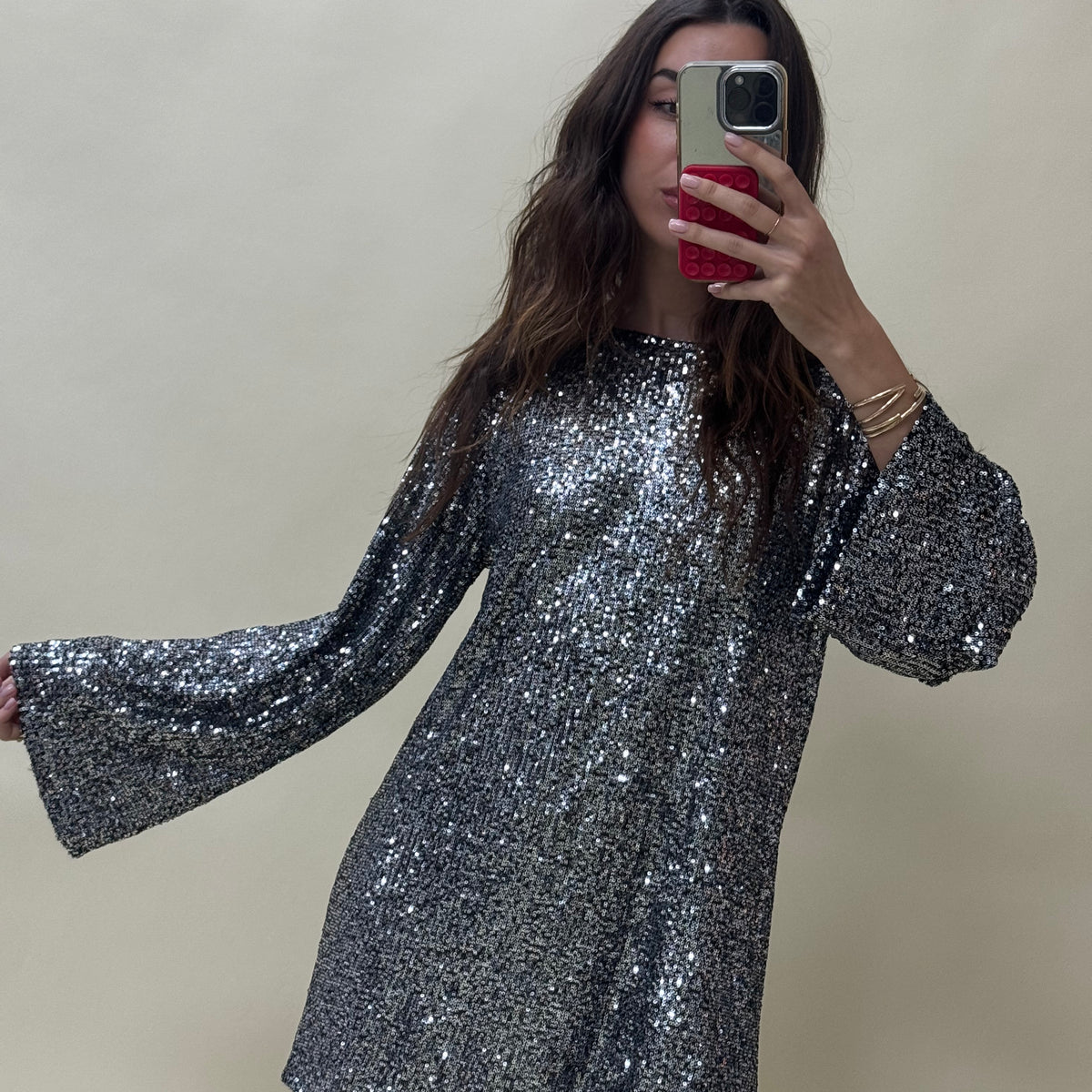 Tinsel Mini Dress – eastnwest label
